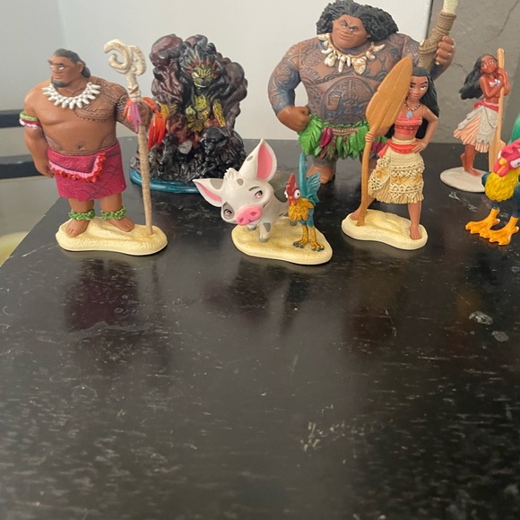 Disney | Toys | Moana Deluxe Figure Playset | Poshmark